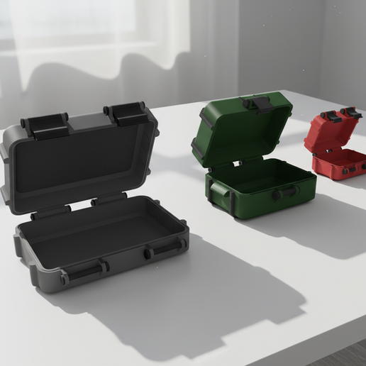 📦 Modular Storage Box STL Set – Small Medium Large Stackable Case・ 3D ...