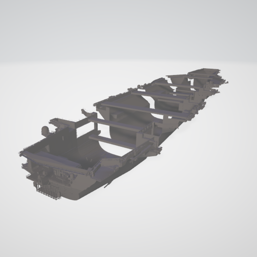 ️ USS Dwight D. Eisenhower CVN-69 Aircraft Carrier 1/350 RC Conversion ...