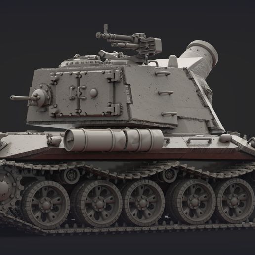 🪖 SUPER HEAVY TANK OF THE REDS・Free 3D File for ・Cults