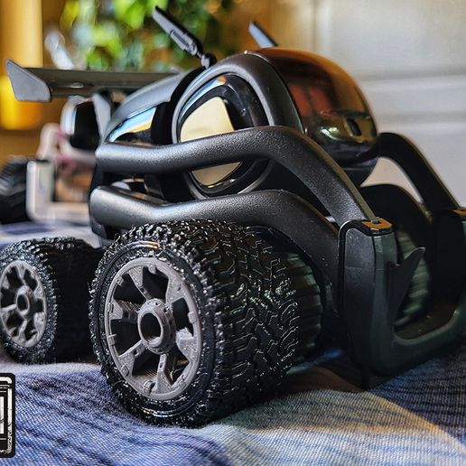 🛞 Anki Cozmo Wheel Mod + Accessories・Free 3D File for 3D printing・Cults