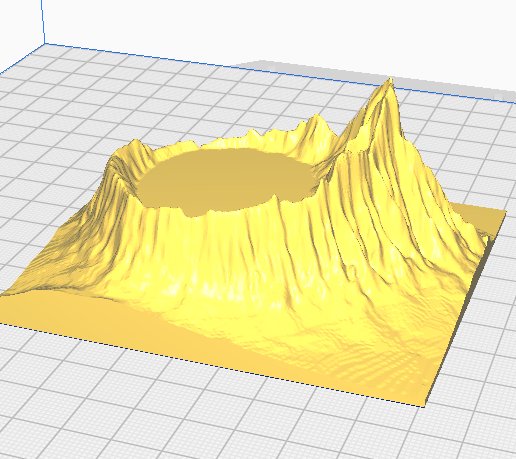 💎 Diamond Head Volcano・ STL File for 3D printing・Cults