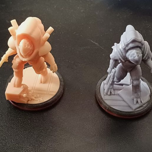🎲 Krogan Bosses – Mercenary Warlord & Clan Champion | Sci-Fi Miniatures ...