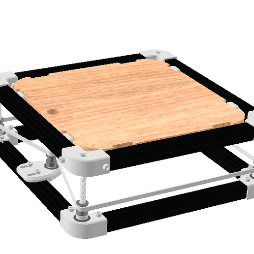 🔧 K40 Adjustable Z Axis・ 3D File for ・Cults