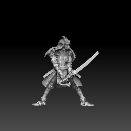 Free STL file Robo Samurai mk 3 🗡️ ・3D print object to download・Cults