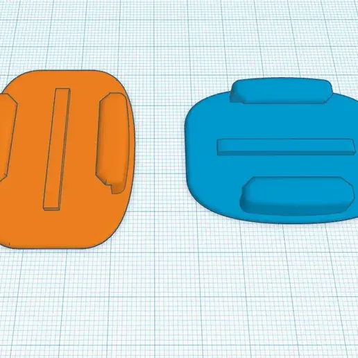 📷 GoPro Adapter・ STL File for 3D printing・Cults