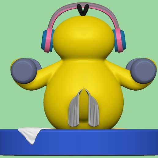🐉 psyduck EJERCICIO 01・ STL File for 3D printing・Cults