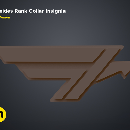 🎬 Atreides Rank Collar Insignia・Free 3D File for ・Cults