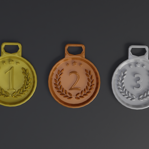 ️ Medals・ STL File for 3D printing・Cults