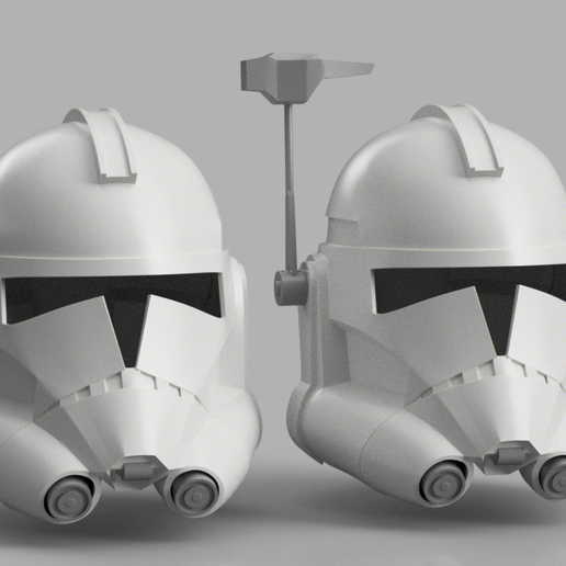 Clone Trooper Helmet Vector