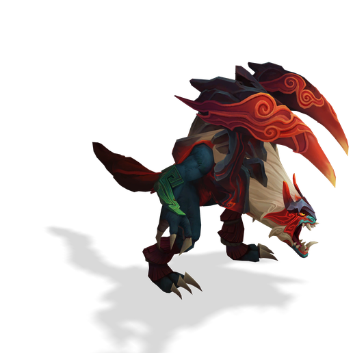 Archivo STL Shan Hai Scrolls Cho'Gath League of Legends 3D print model ...