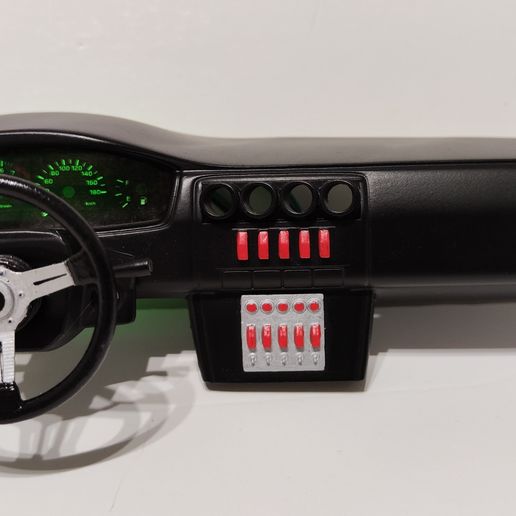 🏎️ S14 RC Dashboard 1/10 Scale・ STL File for 3D printing・Cults