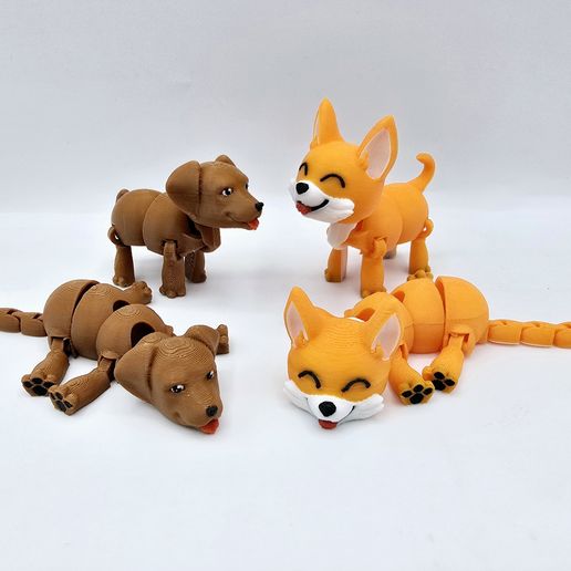🗝️ Pocket Pets - Pocket Puppies・ STL File for 3D printing・Cults