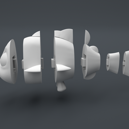 🐠 Nemo Fish Articulated・Free STL File for ・Cults