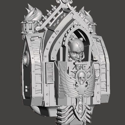 🎲 Sisters Enfilade Engine Torso with head and without・ STL File for 3D ...