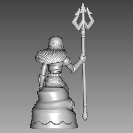 👸 Queen Neptuna Toy Story Small Fry Fun Meal 3D Print Model・ STL File ...