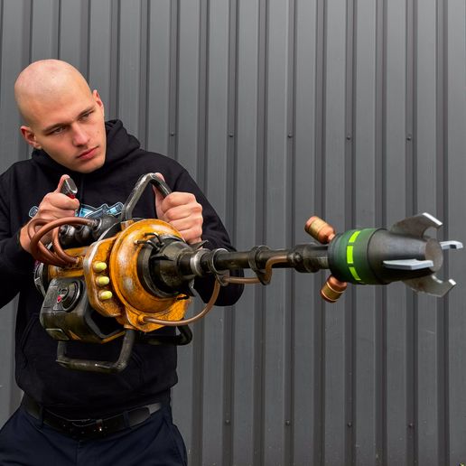 🔫 Plasma Caster Replica Prop Fallout 76 Weapon Gun Cosplay・ 3D File for ...