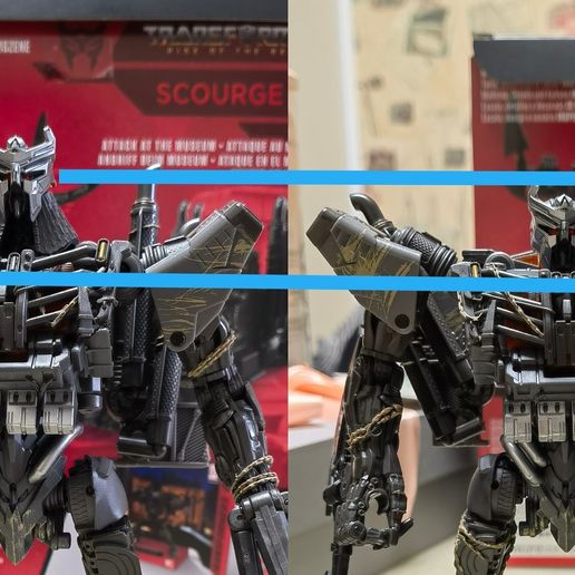🤖 Transformers ss101 ROTB SCOURGE neck・Free STL File for ・Cults