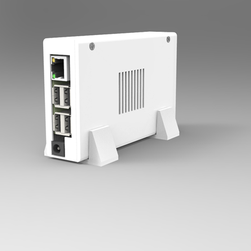 Free STL file Raspberry Pi NAS Enclosure v4.0・Design to download and 3D ...