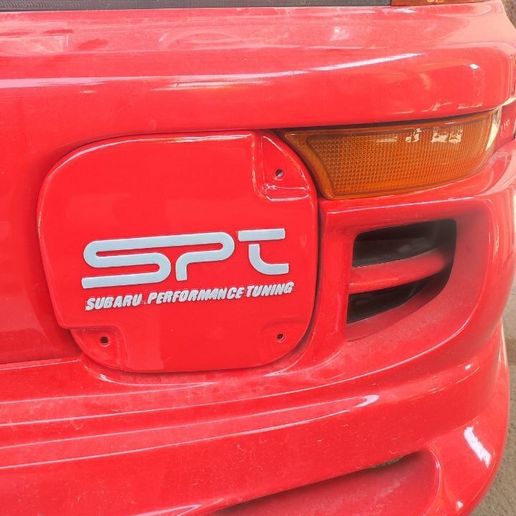 👽 SPT subaru performance tuning sticker・Free STL File for 3D printing・Cults