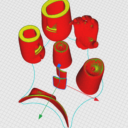 💪 4 additional extra arm for cosplay・ 3D File for 3D printing・Cults