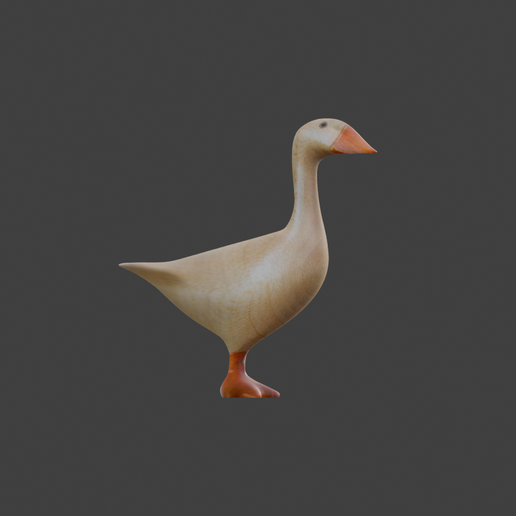🐉 Goose・Free STL File for 3D printing・Cults