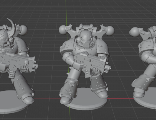 🦸 15mm Retro Renegades・Free STL File for ・Cults