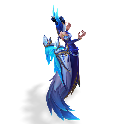 STL file Porcelain Morgana League of Legends 3D print model 🦸 ・3D ...