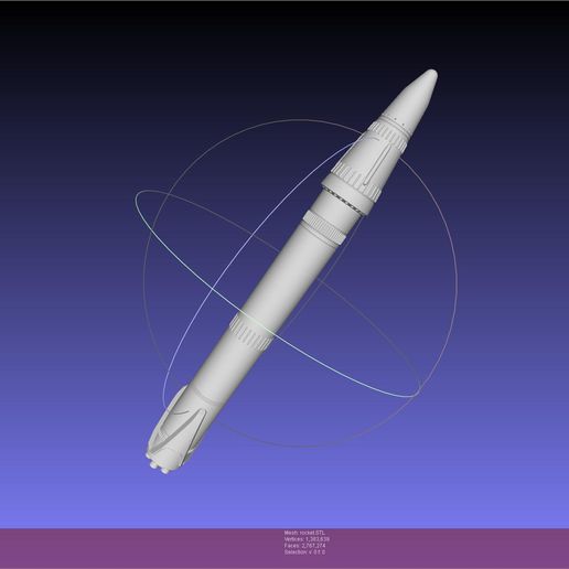 🛰 Stoke Space Nova Rocket Updated Version・ STL File for 3D printing・Cults