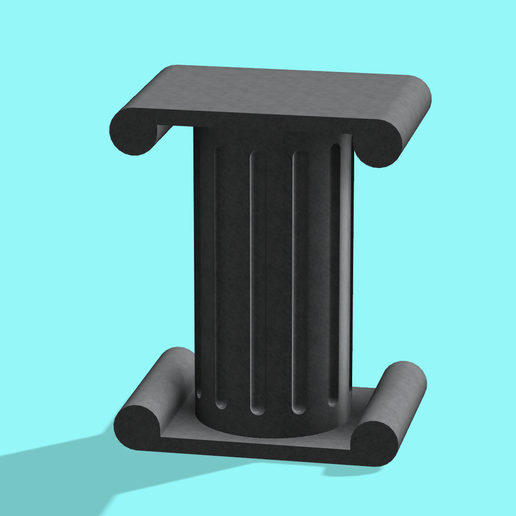 Free STL file Roman Column 🏘️ ・3D printer model to download・Cults