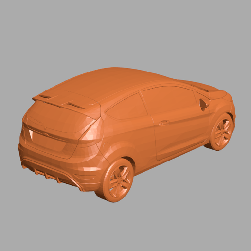 STL file Ford Fiesta 🚙 ・3D printer model to download・Cults