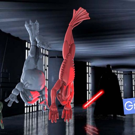 ⭐ frogs star wars・ STL File for ・Cults