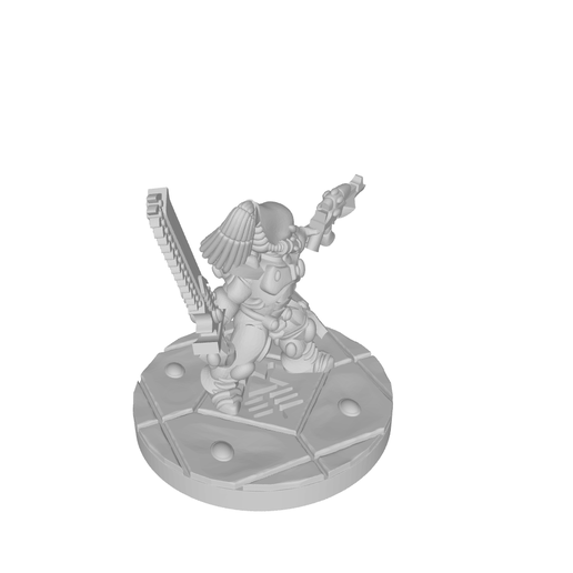 💂 Eldar Character 110・Free STL File for 3D printing・Cults