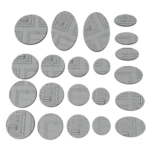 🎲 Large Scenic Wargaming Bases (60mm, 80mm, 90mm, 100mm, 130mm, 170mm ...