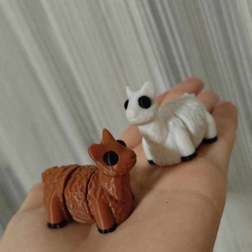 🧸 Flexi Lama・Free STL File for 3D printing・Cults