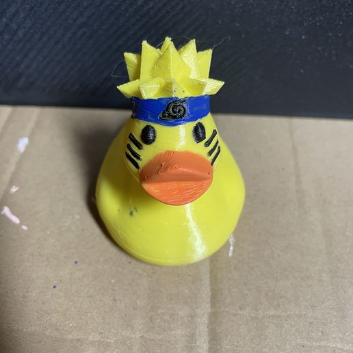 🦆 Naruto Uzumaki Duck・ STL File for 3D printing・Cults