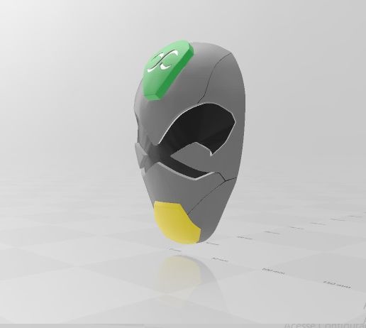 🎨 bardock mask - real human style・ 3D File for 3D printing・Cults
