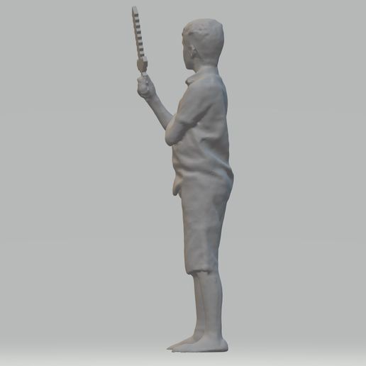 Archivo STL gratis Menino com espada 👫 ・Plan de impresión en 3D para ...