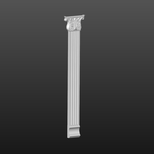 3D file wall Column 3D 🛏️ ・3D printer design to download・Cults