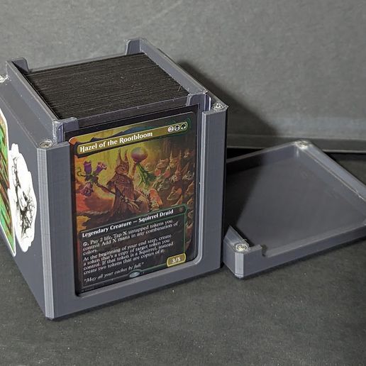📦 MTG Commander Deck Box 100+・ STL File for 3D printing・Cults