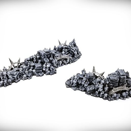 🎲 Rubble Pile Bundle - Grimdark・ 3D File for ・Cults