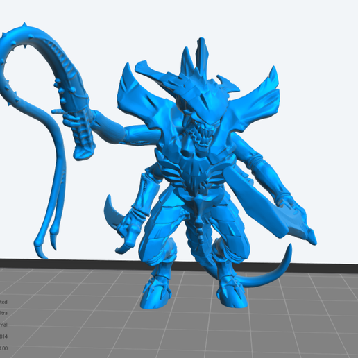 🐛 Fighting prime bug with whip and sword・Free STL File for 3D printing ...