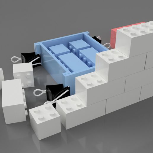 🧱 MOLD FOR CEMENT, GYPSUM LEGO BRICK CASTING・Free STL File for 3D ...