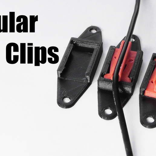 Free STL file Modular Wire-Clips 🏠 ・Model to download and 3D print・Cults