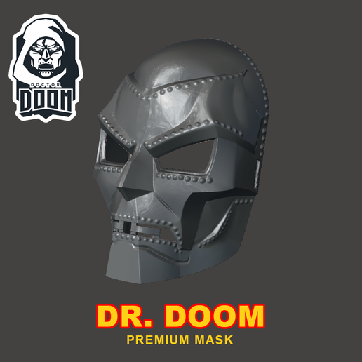 👺 Dr DOOM Mask・Free STL File for 3D printing・Cults