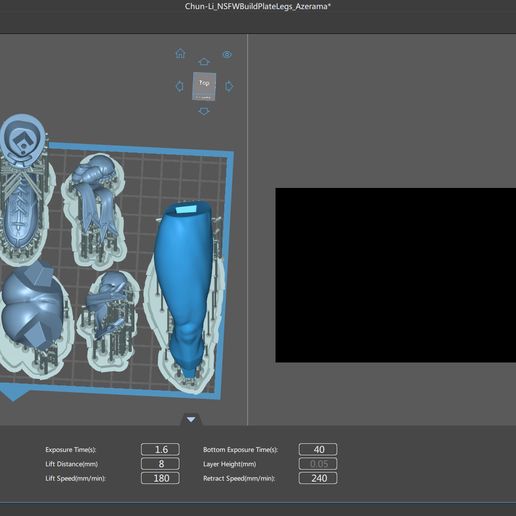 👧 CHUN-LI NSFW READY FOR 3D PRINTING・ 3D File for ・Cults