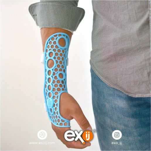 STL file SPLINT HAND (WRIST) _ LEFT M ・3D printing design to download・Cults