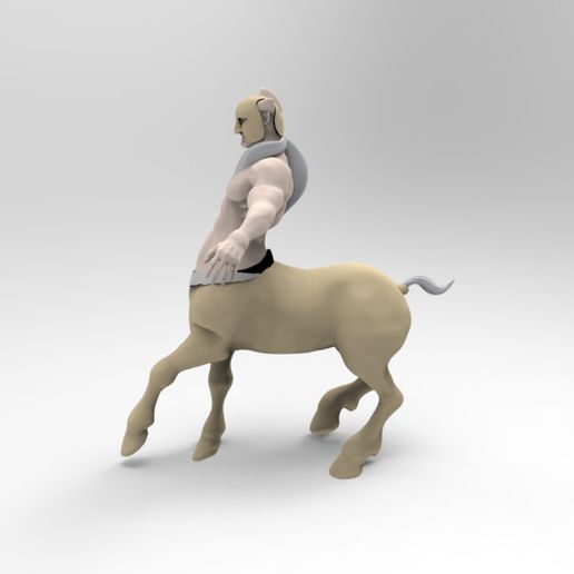 STL file Chiron Centaur 🐉 ・3D printable model to download・Cults