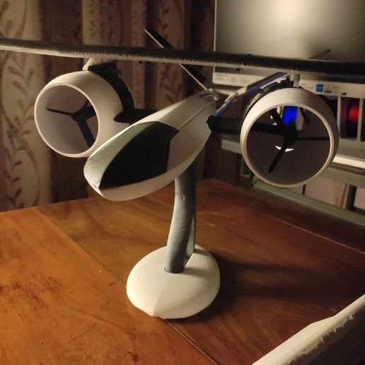 🏢 Drone Concept _ Aerospace_Aircraft_Table Decor・ STL File for 3D ...