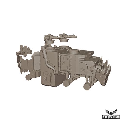 🎲 Ork Battlewagon・ 3D File for 3D printing・Cults