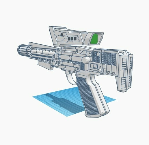 BSG; Colonial Carbine Blaster (Battlestar Galactica)・Free STL File for ...